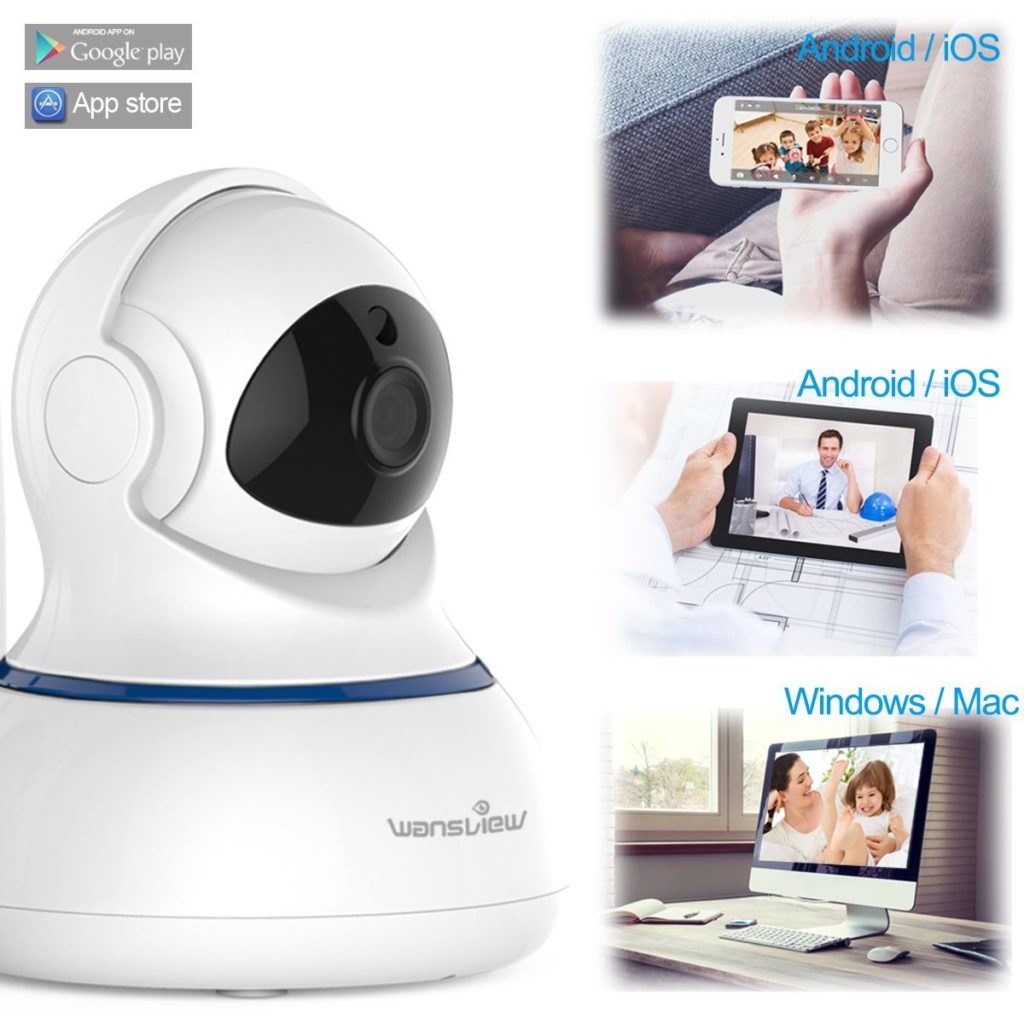 Wansview Wireless Security Camera - Wifi Enabled - Keep An Eye On Your House!